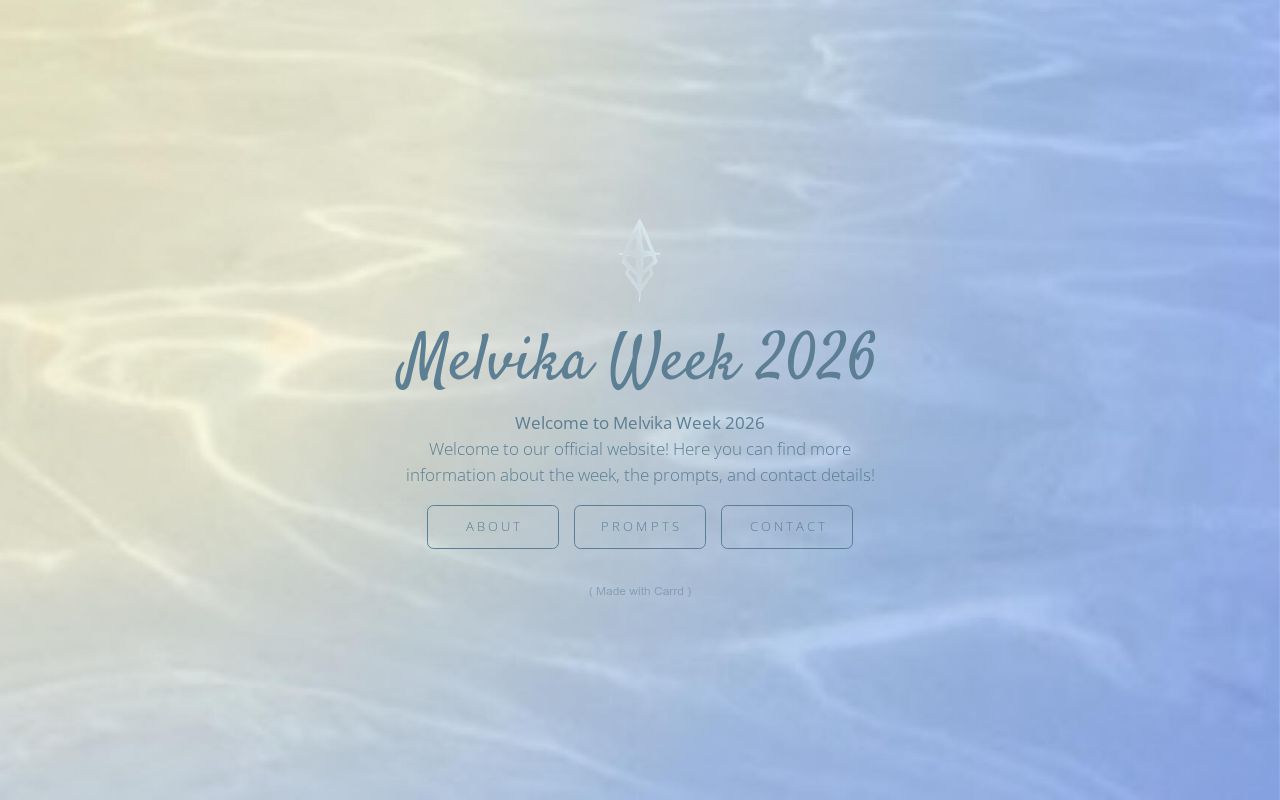 Melvika Week 2026